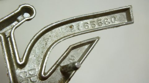 1960-1961 Dodge Dart Pioneer Nameplate Script Emblem - Vintage MoParts